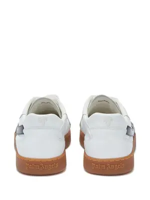 Palm Angels New Palm 1 Leather Sneakers - White
