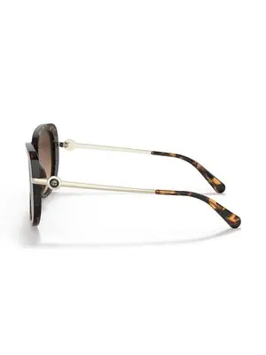 COACH Square-frame Sunglasses - Brown