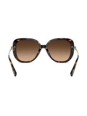 COACH Square-frame Sunglasses - Brown