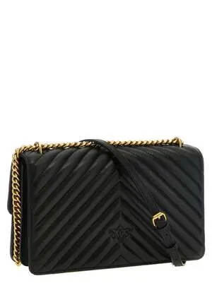 Pinko Classic Love Bag One Crossbody Bag - Black