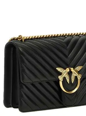 Pinko Classic Love Bag One Crossbody Bag - Black