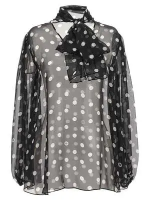 Dolce & Gabbana Polka Dots Blouses