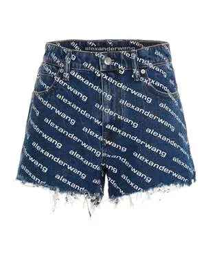 DENIM X ALEXANDER WANG Bite' Shorts