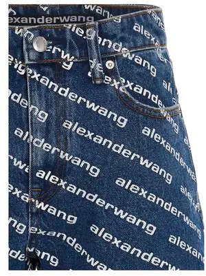 DENIM X ALEXANDER WANG Bite' Shorts