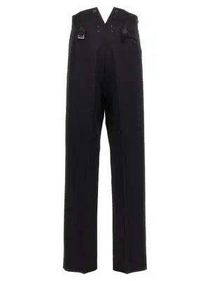 MAISON MARGIELA Strap Wool Trousers