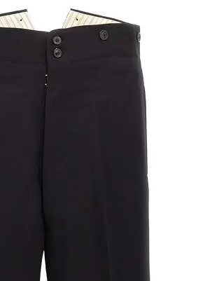 MAISON MARGIELA Strap Wool Trousers