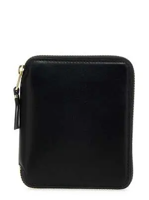 Comme Des Garçons Check Print' Wallet - Black