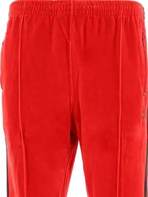 Needles Velour Track Trousers - Red