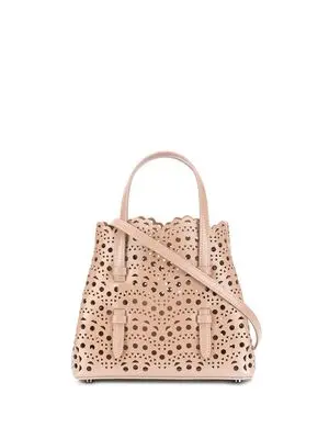 Alaïa Mina Small Leather Handbag
