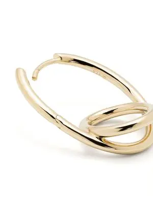 OTIUMBERG 14ct Vermeil Spiralis Hoop Earrings - Gold