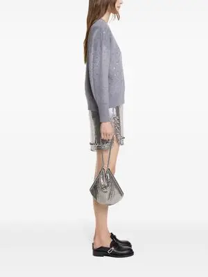 Rabanne Stud-embellished Mini Skirt