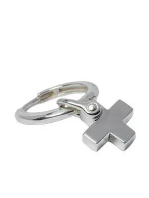 PARTS OF FOUR Cross-charm Earring