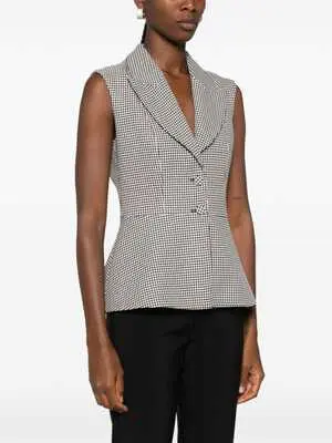 STYLAND Houndstooth Waistcoat