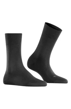 Falke Sensitive New York Crew Socks - Black