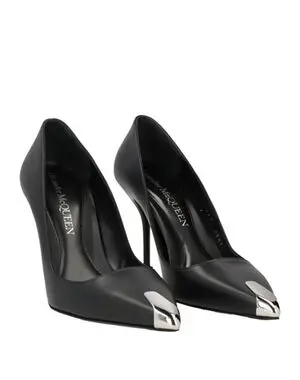 Alexander McQueen Pumps In Calfskin With Appliqués