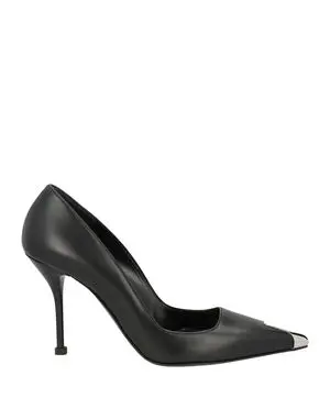 Alexander McQueen Pumps In Calfskin With Appliqués