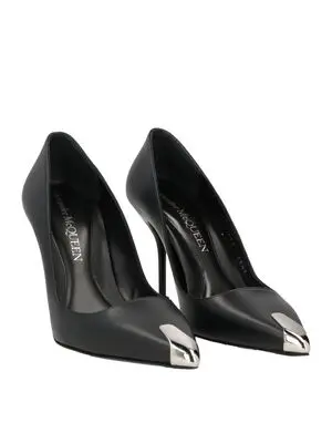 Alexander McQueen Pumps In Calfskin With Appliqués
