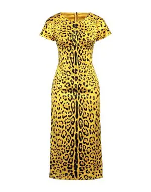 Dolce & Gabbana Leopard-print Midi Dress