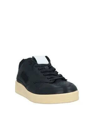 JIL SANDER Sneakers Size Soft Leather, Textile Fibers
