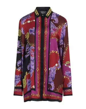 Versace Long Sleeve Printed Shirt - Red