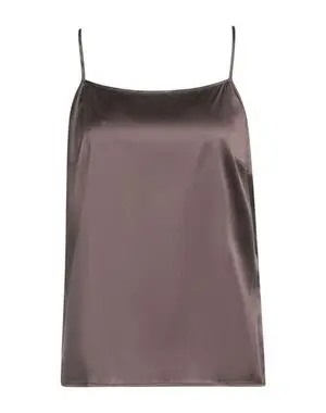 Peserico PESERICO Silk Blend Camisole Top Brown