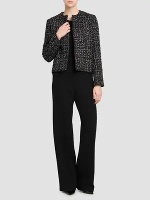 Kiton Metallic Tweed Jacket