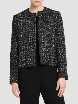 Kiton Metallic Tweed Jacket
