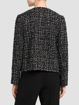 Kiton Metallic Tweed Jacket
