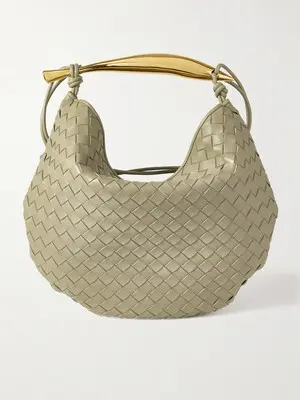 Bottega Veneta Sardine Embellished Shoulder Bags