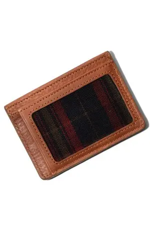 Will Leather Goods Front Pocket Leather Card Case