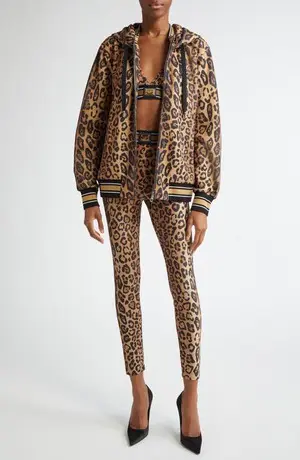 Dolce & Gabbana Print Logo Bra Top