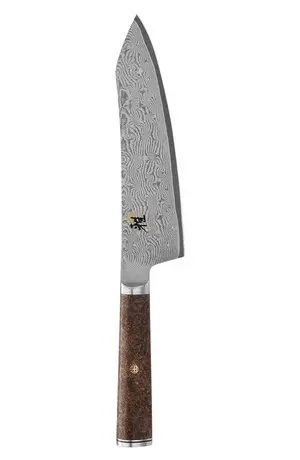 MIYABI 5000mcd Artisan 7-inch Rocking Santoku Knife - Stainless Steel