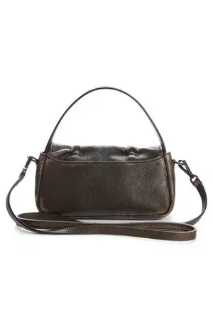 Acne Studios Micro Multipocket Leather Baguette Bag