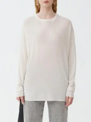 Fabiana Filippi Embellished Crew Neck Sweater - White