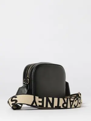 Stella McCartney Logo Perforated Mini Bag - Black
