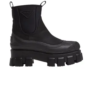 Prada Monolith Duck Boots