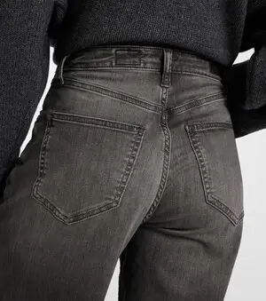 Ag Mid-rise Wide-leg Jeans