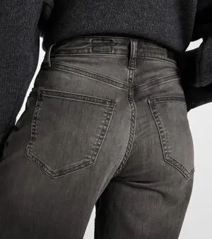 Ag Mid-rise Wide-leg Jeans