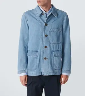 Dries Van Noten Denim Overshirt - Blue