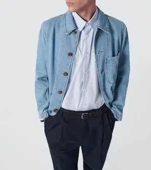 Dries Van Noten Denim Overshirt - Blue