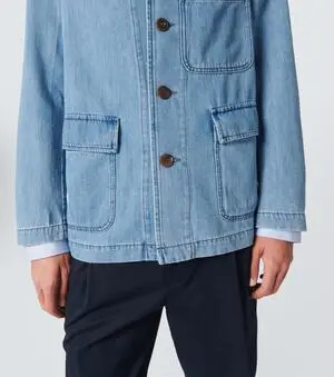 Dries Van Noten Denim Overshirt - Blue
