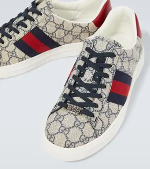 Gucci Ace Canvas Sneakers
