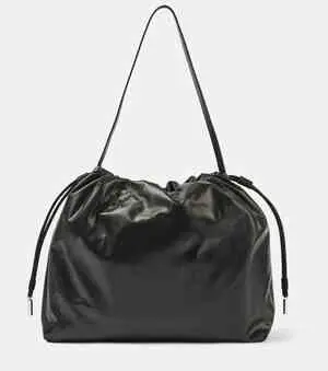 THE ROW Angy Leather Shoulder Bag