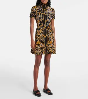 AZZEDINE ALAIA Alaïa Jacquard Minidress