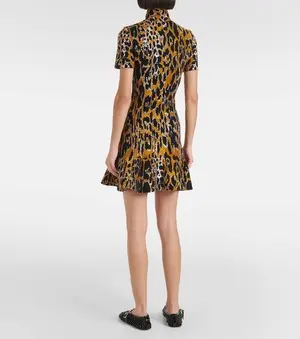 AZZEDINE ALAIA Alaïa Jacquard Minidress