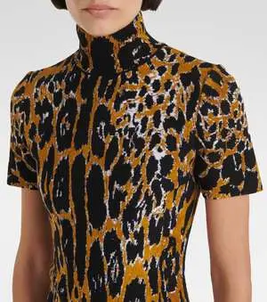 AZZEDINE ALAIA Alaïa Jacquard Minidress