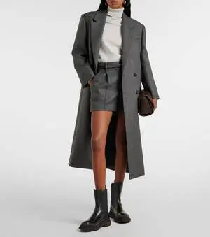 Brunello Cucinelli Wool Shorts