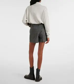 Brunello Cucinelli Wool Shorts