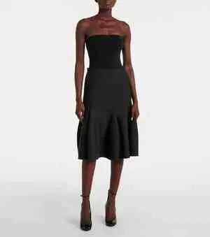 Alaïa Strapless Bustier Bodysuit