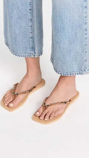 Havaianas Slim Square Luxury Sandals